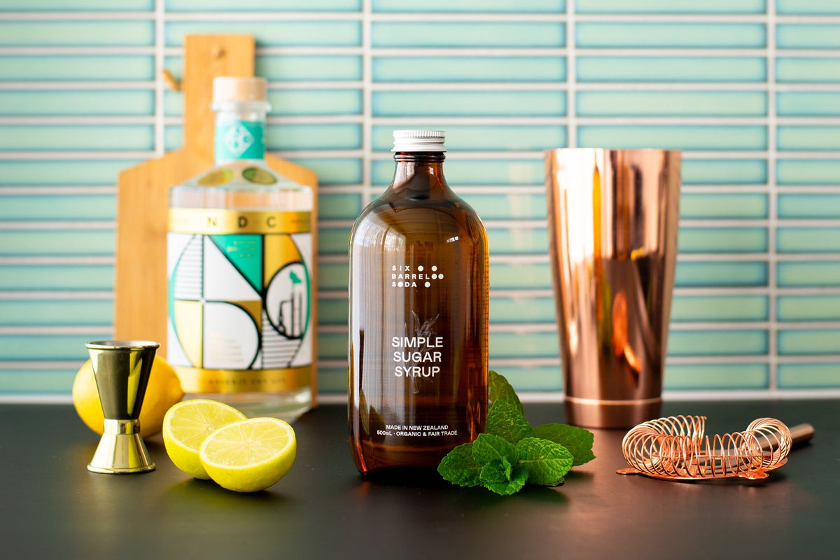 Introducing our new Simple Sugar Syrup – Six Barrel Soda Co.