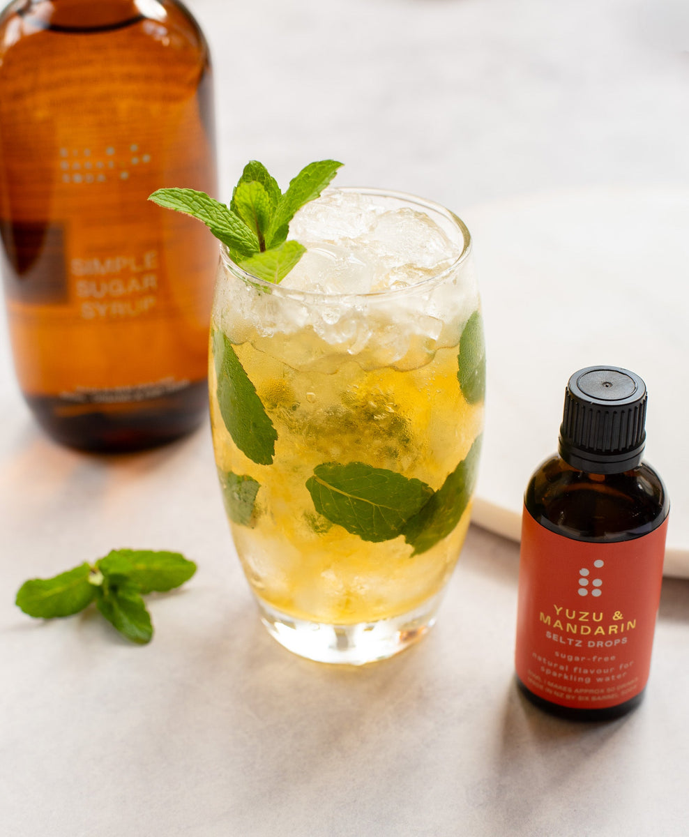 Mint & Yuzu Julep – Six Barrel Soda Co.