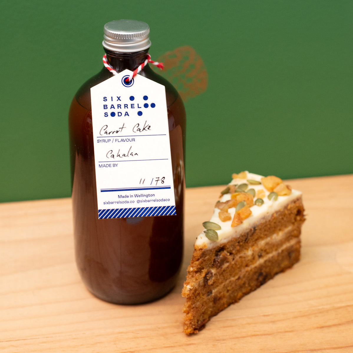 Carrot Cake Soda Syrup – Six Barrel Soda Co.