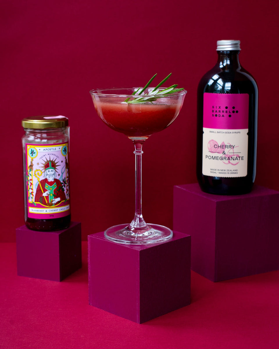 Spiced Merry Cherry – Six Barrel Soda Co.