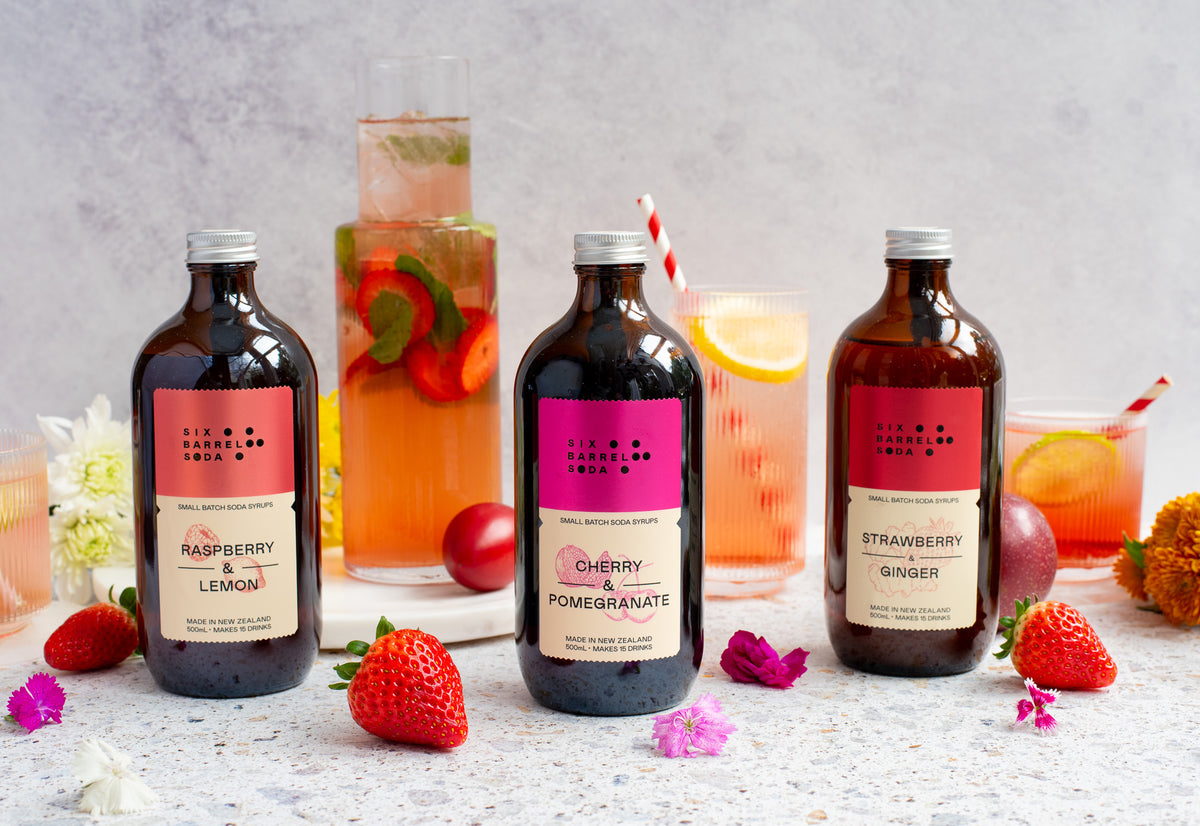 Berry Soda Syrup Three Pack – Six Barrel Soda Co.