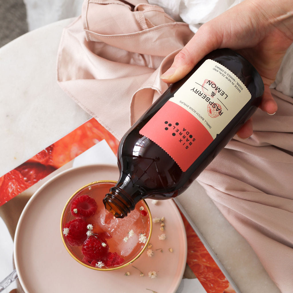 Raspberry & Lemon Soda Syrup – Six Barrel Soda Co.