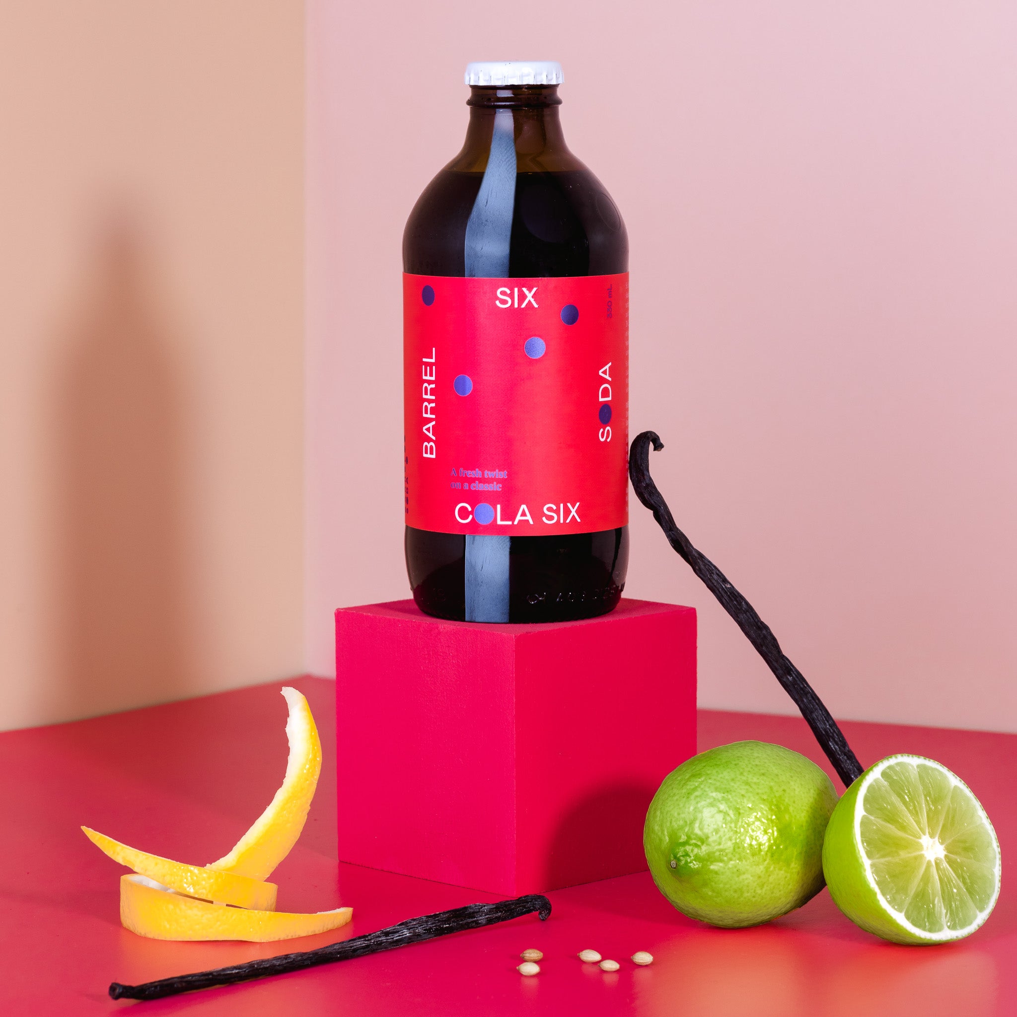 Cola Six Soda - 15 pack – Six Barrel Soda Co.